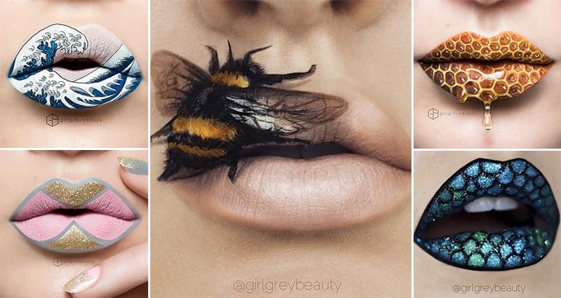 13 Examples Of Lip Art That Will Blow You Away
