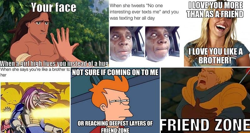 14 Hilarious And Relatable 'Friend Zone' Themed Images