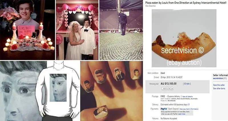 One Direction Fans Crazy