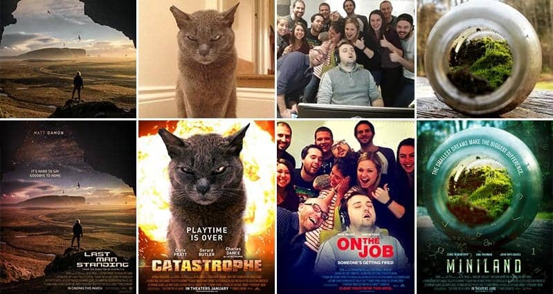15 Random Photos Which Have Been Turned Into Cool Movie Posters