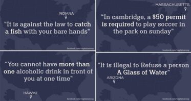 20 Ridiculous Laws That You Won't Believe Still Exist In America