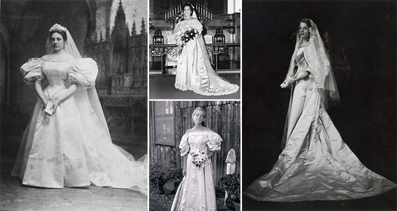 11 Women In The Same Family Wore The Same Dress On Their Wedding Day