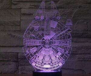 Millennium Falcon Lamp