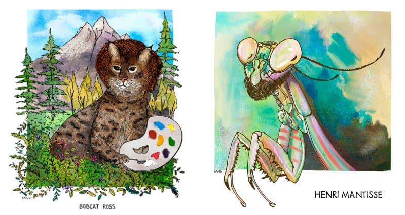 10 Illustrations Of Famous Animals From Art History