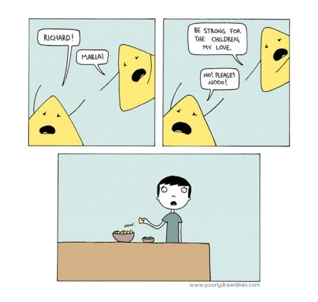 15 Weird But Hilarious Comics From Poorly Drawn Lines
