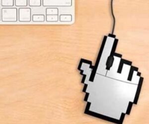 Pixelated Hand Mouse