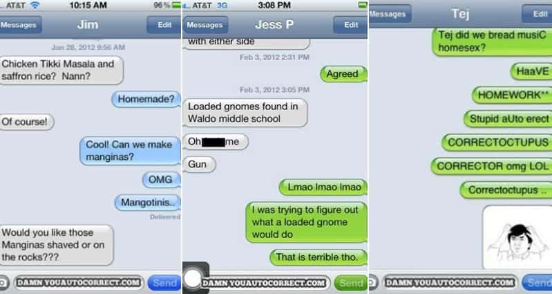 13 Hilarious Autocorrects That You Need To See