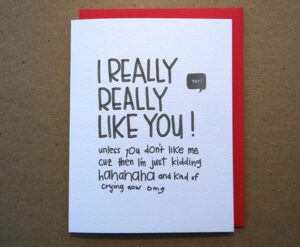 12 Awkward Love Cards For People Who Aren't Good At Romance