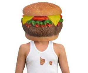 Cheeseburger Mask