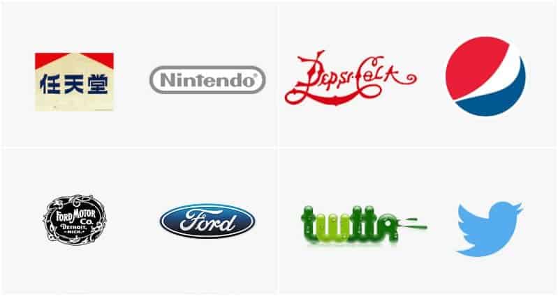 13 Iconic Logos Then And Now - Part 1