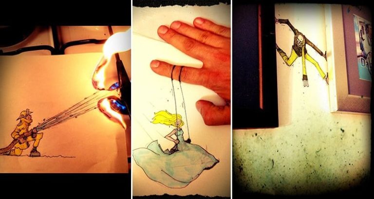 7 Awesome Drawings That Connect With The Real World