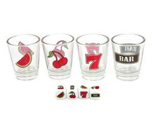 Fruit Machine Shot Glasses
