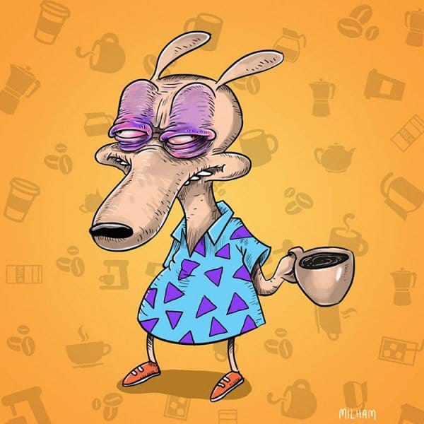 15 Illustrations Showing Famous Cartoon Characters Before Drinking ...