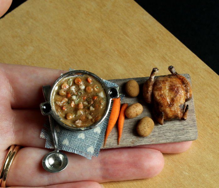 15 Impressive Miniature Food Sculptures Made Out Of Clay - Part 1