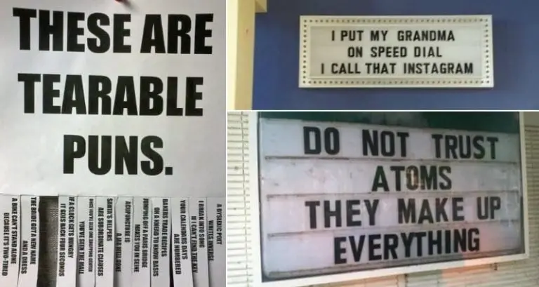 29 Puns That Are So Bad They're Good