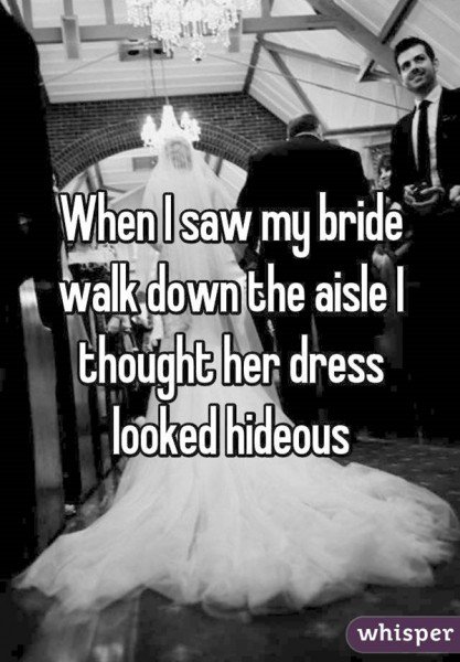 13 Brides And Grooms Confess What They Were Thinking On Their Wedding Day