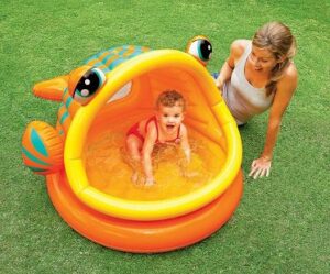 Inflatable Fish Baby Pool
