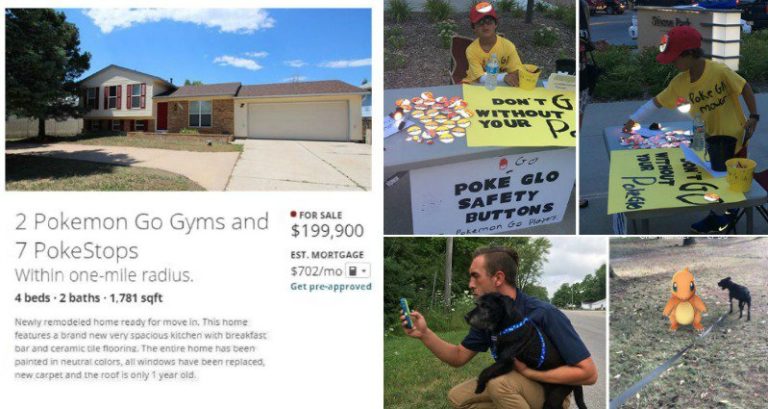 12 Times People Used The Pokemon GO Craze To Their Advantage