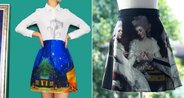12 Incredible Skirts That Let You Bring Fine Art Wherever You Go
