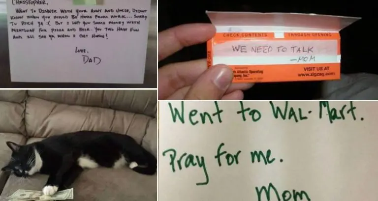Funny Notes From Parents To Their Offspring
