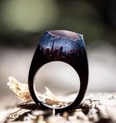 Beautiful Handmade Rings Reveal Stunning Miniature Worlds Inside