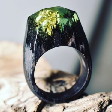 Beautiful Handmade Rings Reveal Stunning Miniature Worlds Inside