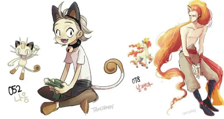 12 Pokemon Reimagined As Humans