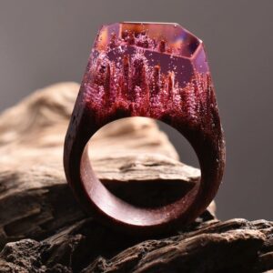 Beautiful Handmade Rings Reveal Stunning Miniature Worlds Inside