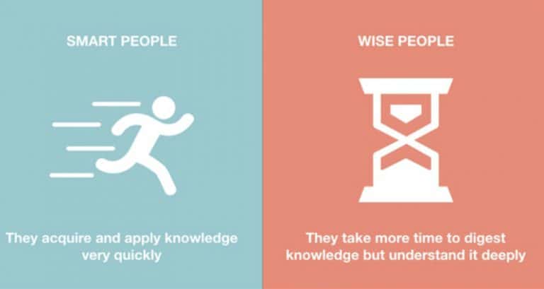 8 Major Differences Between Being Wise And Being Smart