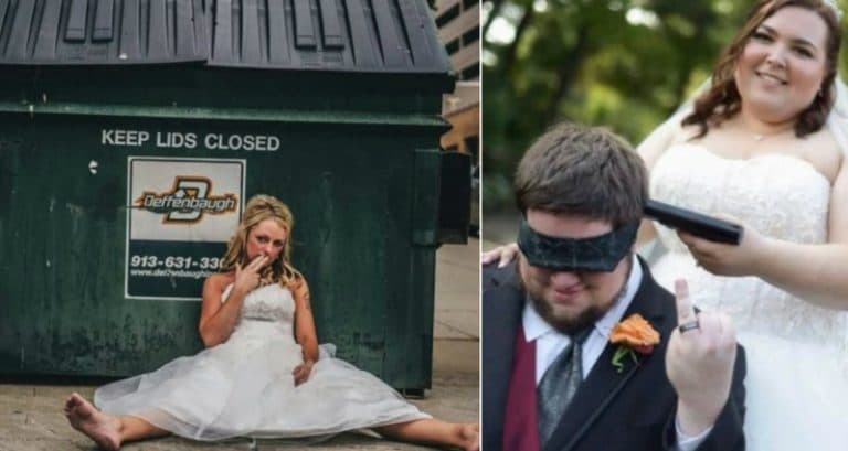 13 Of The Most Cringeworthy Wedding Photos Ever