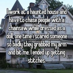 Creepy Confessions From Haunted House Workers