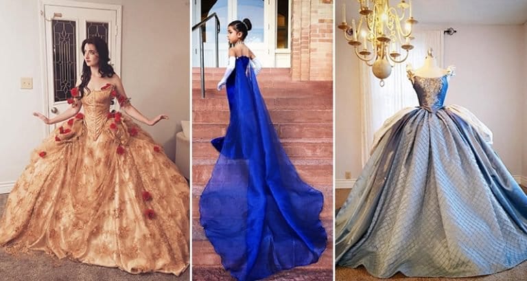 14 Images Showing Gorgeous Disney Inspired Dresses You Will Be ...