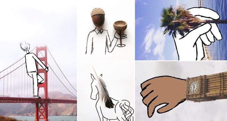 14 Awesome Images Of Illustrations Combined With Everyday Objects ...