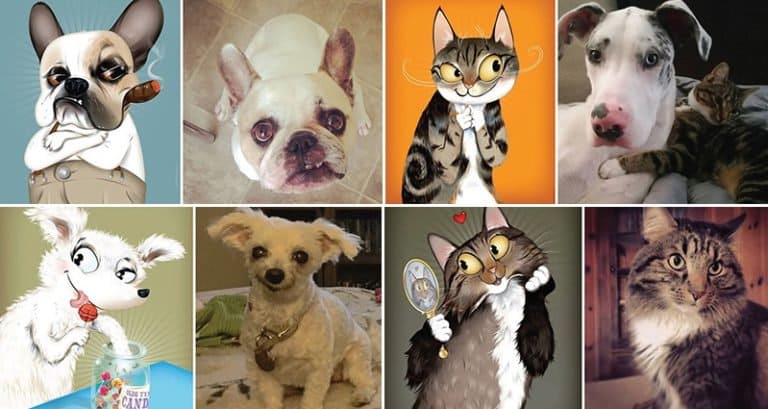 18 Awesome Images Showing Amusing Pet Portraits Based On Personality ...
