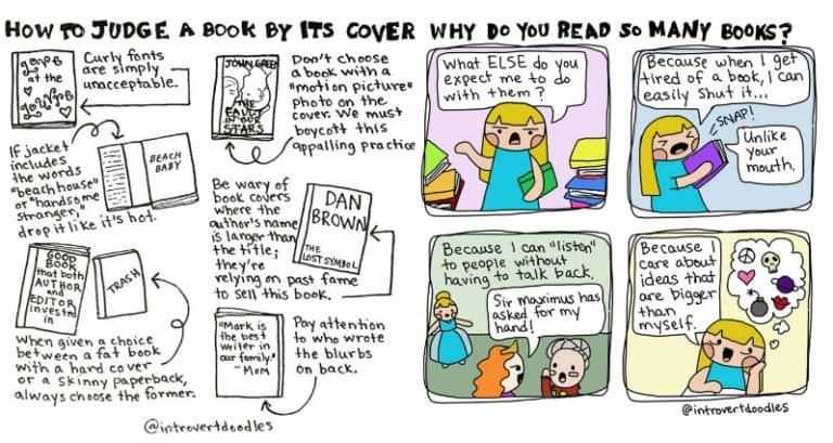 12 Comic Strips Only Book Lovers Will Relate To