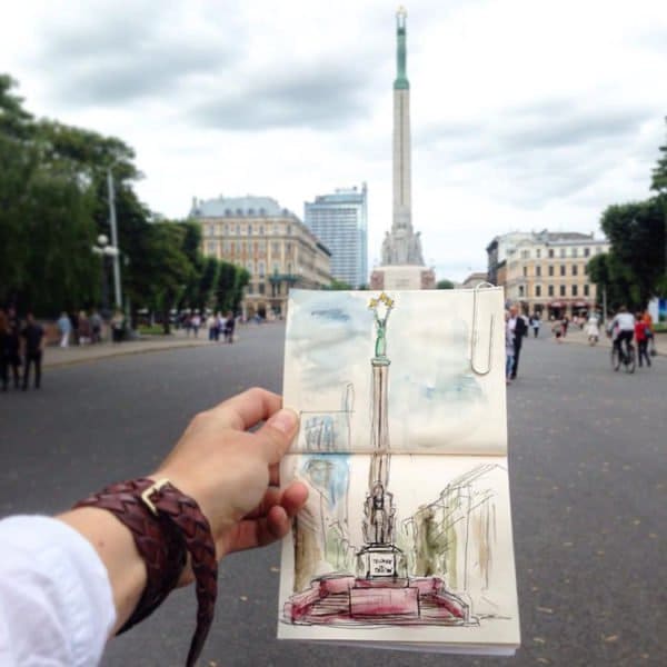 15 Beautiful Sketches You Will Love That Are Part Of A Daily Challenge ...