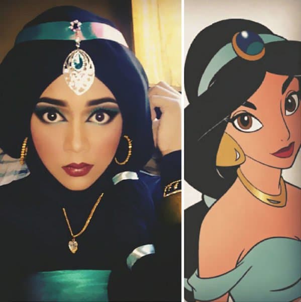 13 Amazing Disney Character Transformations Created By A Talented Lady ...