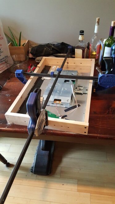 Combine A Computer Monitor And A Mirror To Create Everything You Need