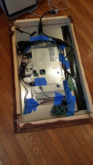 Combine A Computer Monitor And A Mirror To Create Everything You Need