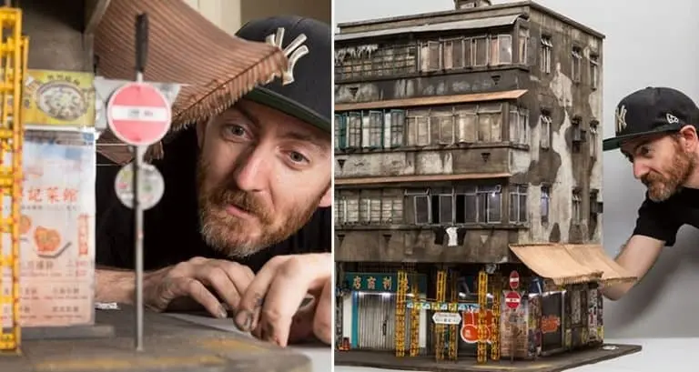 This Artist Creates Awesome Miniature Cities That Each Behold A ...