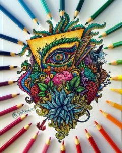 Cambodian Artist VisothKakvei Is Taking Doodling To Another Level