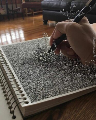 Cambodian Artist VisothKakvei Is Taking Doodling To Another Level