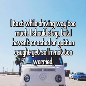 Drivers Explain Why Using Phones Whilst Driving Is Acceptable To Them