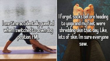 People Share Their Most Embarrassing Yoga Experiences