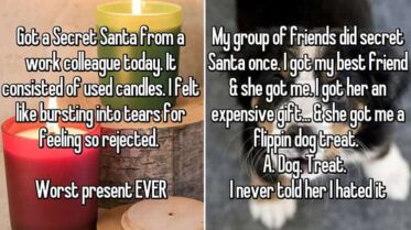 People Reveal The Terrible Secret Santa Gifts They Have Been Given