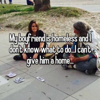 People Reveal What It's Like Dating A Homeless Person