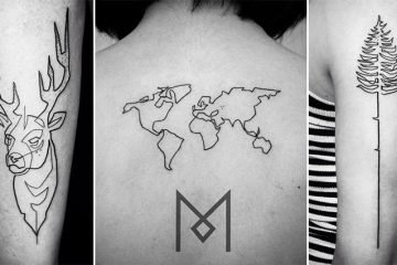 These Rectangular Tattoos Are Like Little Snippets Of Beautiful Scenery ...