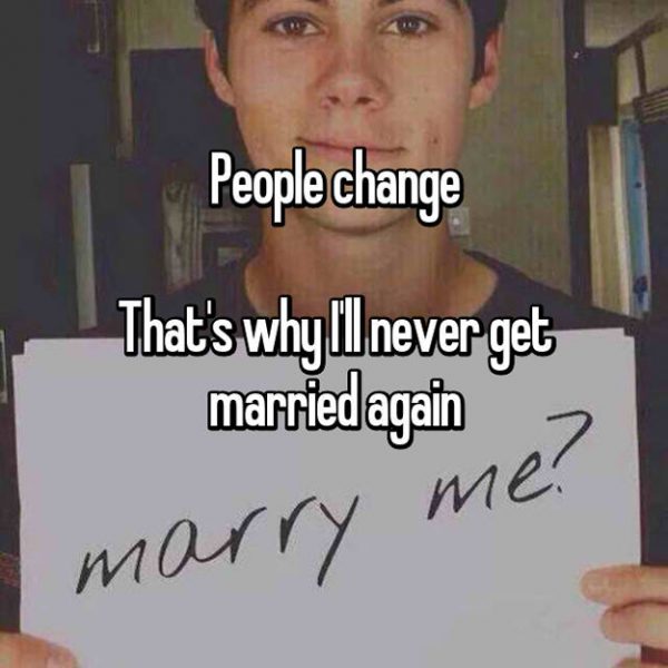 Divorced People Explain Why They Will Never Remarry