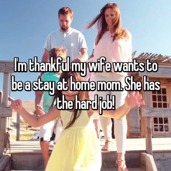 Tell All Confessions From Husbands With Stay-At-Home Wives
