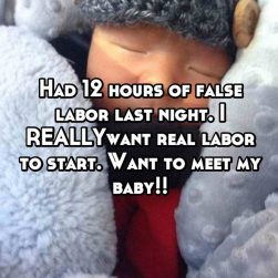 Pregnant Women Reveal The Pain Of False Labor